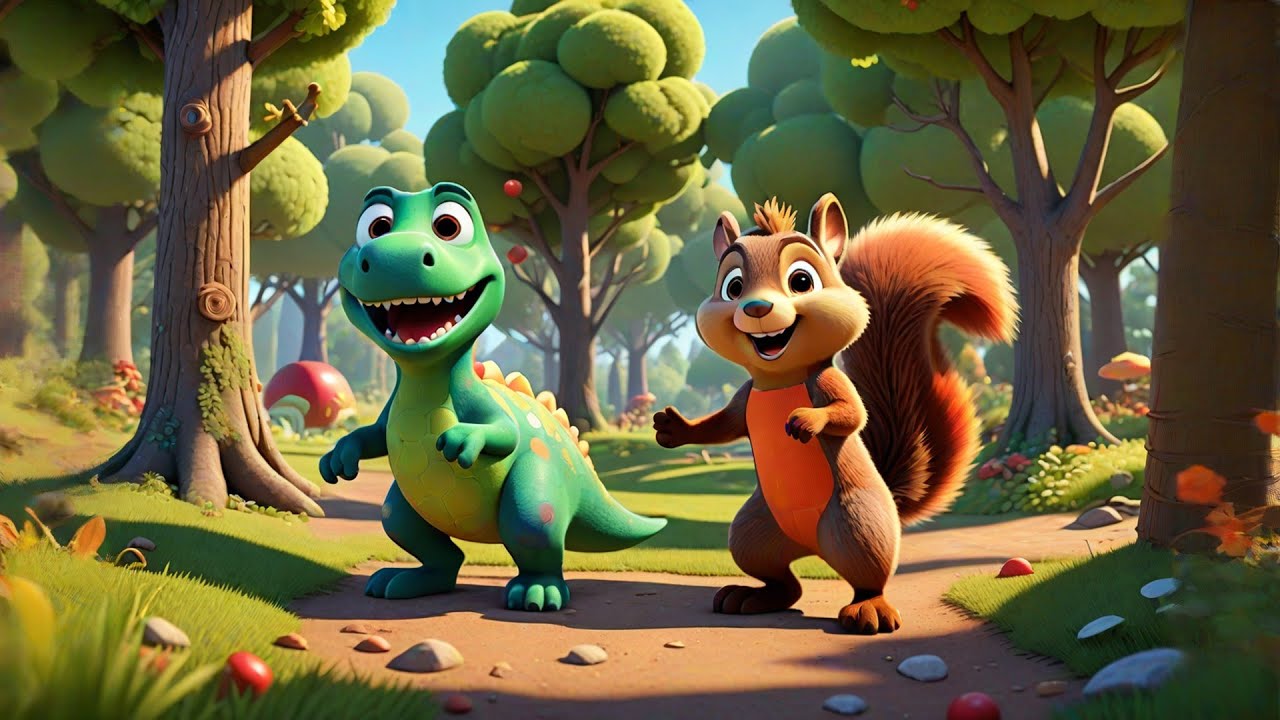 The Dinosaur Lost His Lucky Sock 🦖🧦 | Fun & Silly Nursery Rhyme for Kids - YouTube