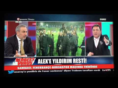Alex su an Fenerbahce düsmanlarina calisiyor gibi.