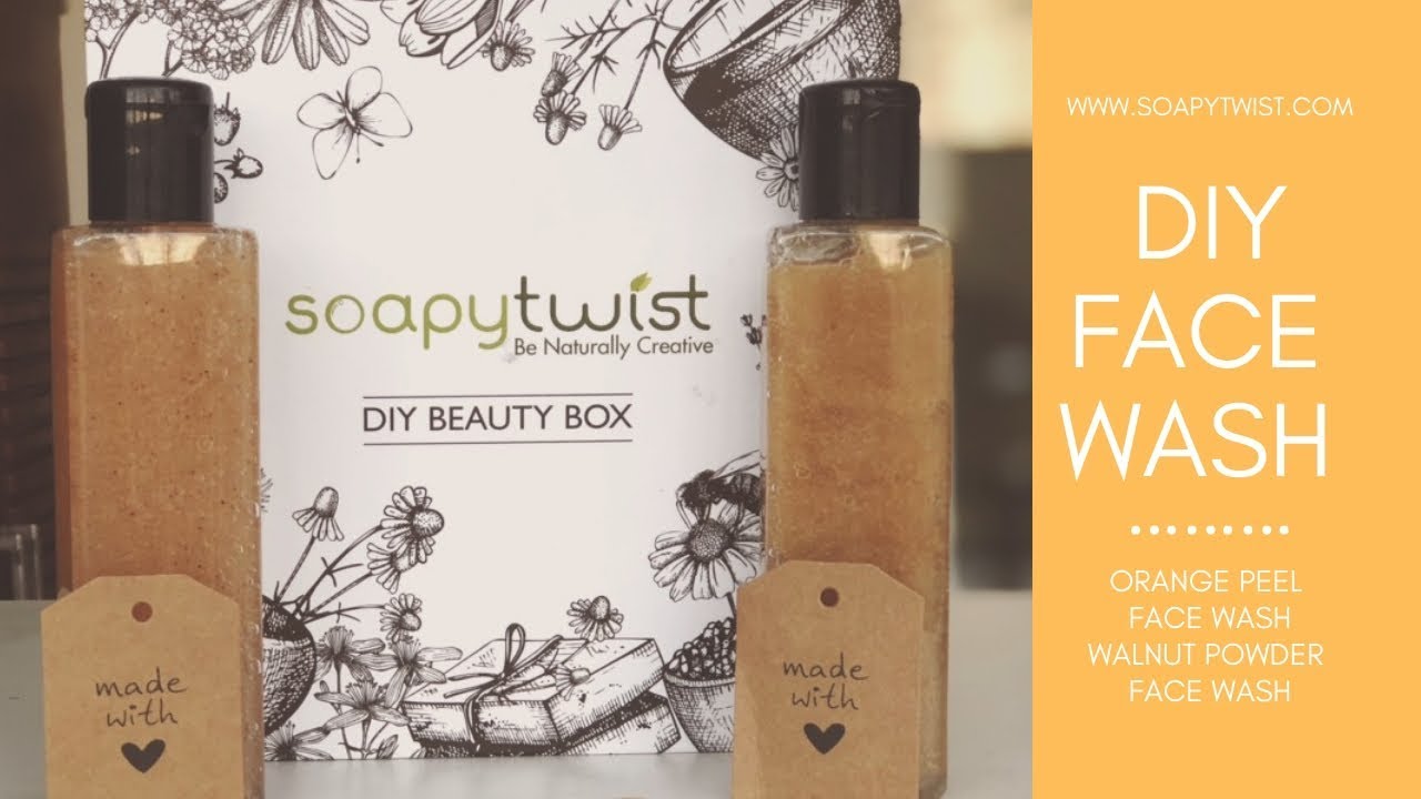 Make Your Own Face Wash Using Soapy Twist DIY Exfoliating Face Wash Make Your Own Face Wash Using Soapy Twist DIY Exfoliating Face Wash
