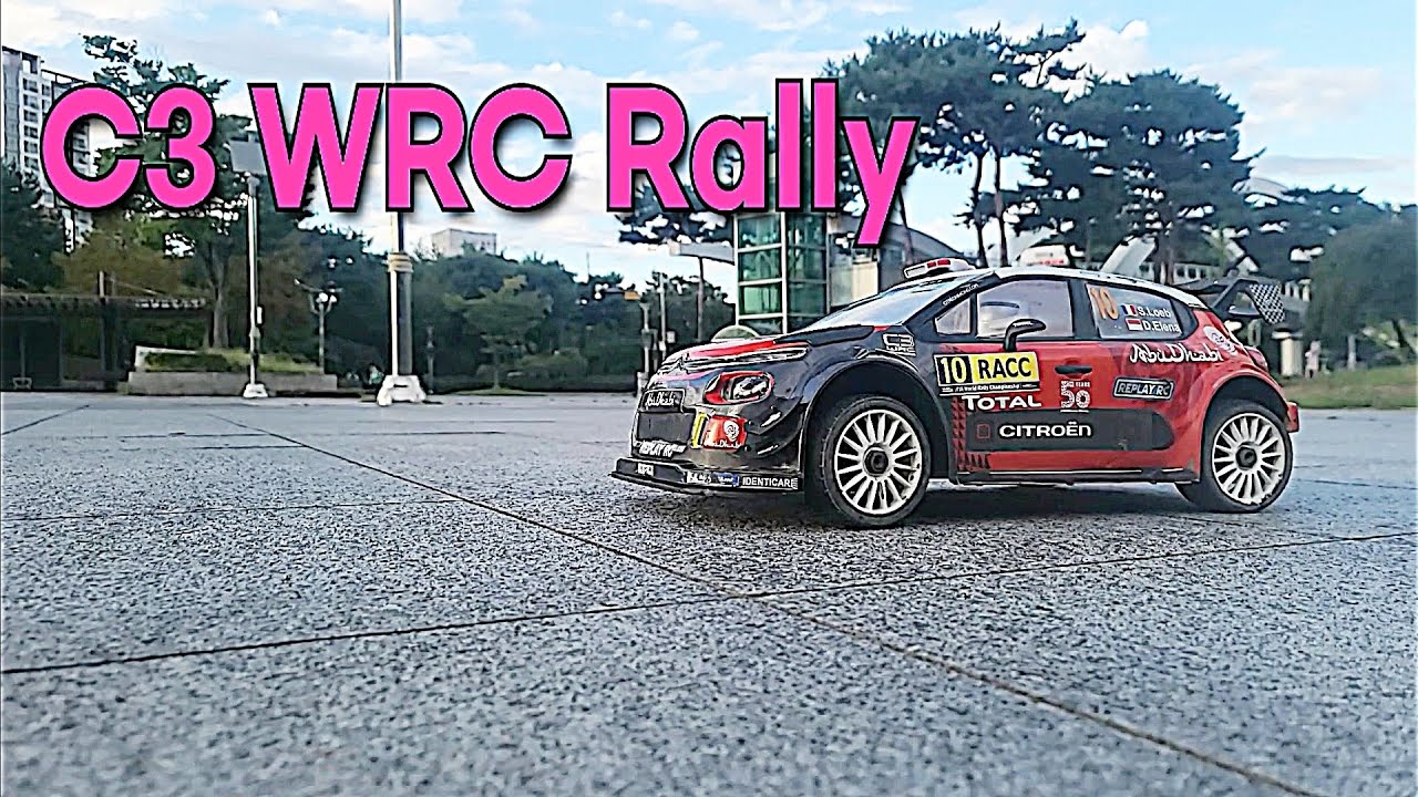 Citroën C3 WRC Rally KM Tractionhobby RC CAR - YouTube