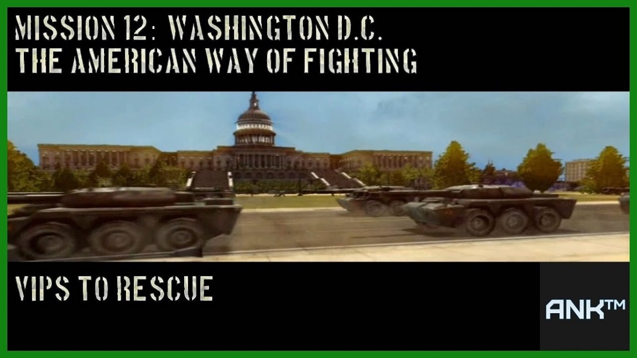 Act of War: Direct Action - Mission 12: Washington D.C. - YouTube