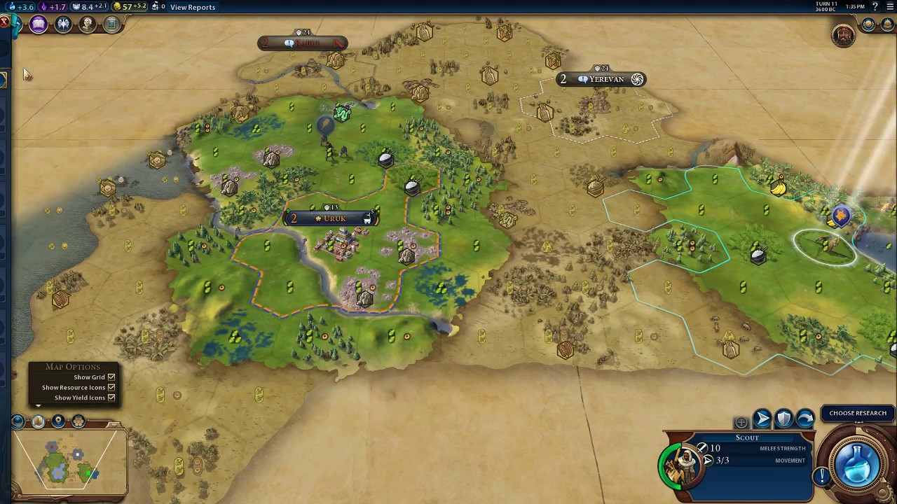 Learning How To Win at Civilization 6 Gilgamesh Part 1 - YouTube