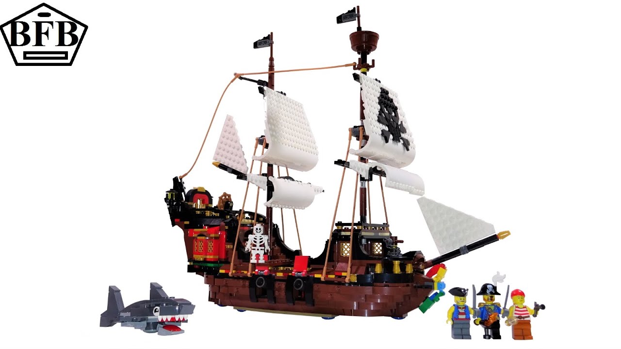 Lego Creator 31109 | Piratenschiff | 3in1 | Lego Speed Build Review ...