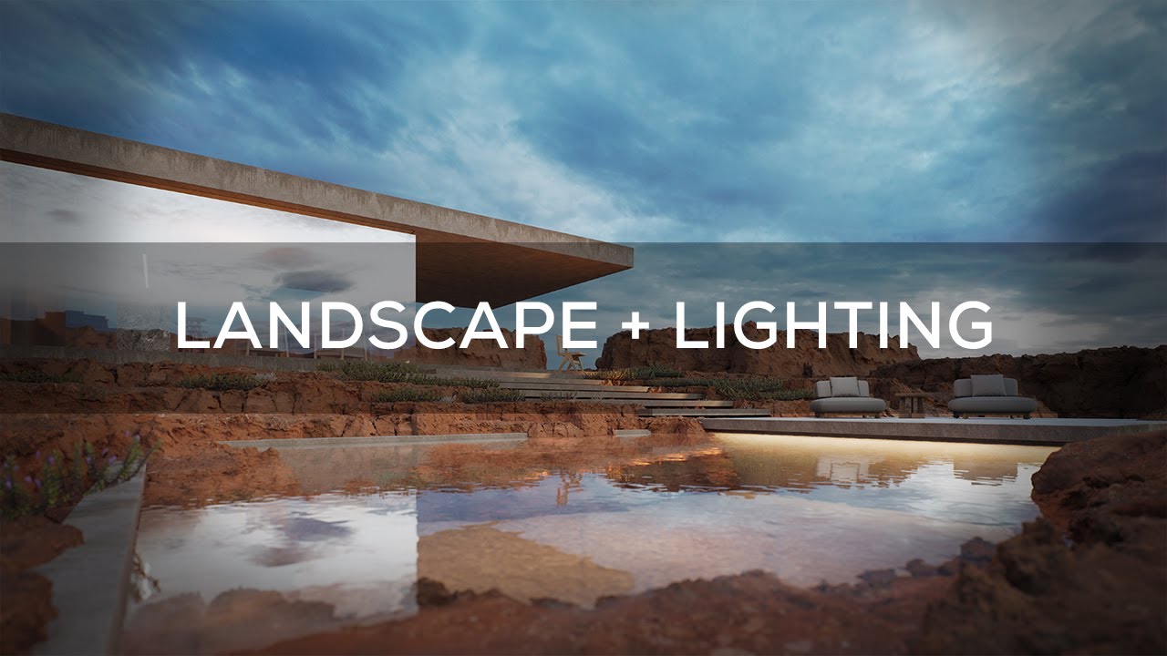 LANDSCAPE + LIGHTING = D5 Render - YouTube