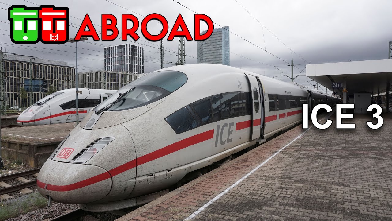 TT Abroad – A Front-View Seat onboard Germany’s ICE 3 Train - YouTube