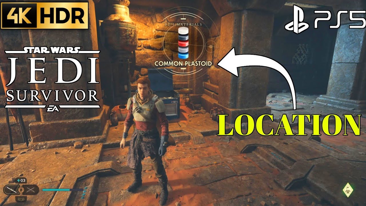 How to Get Common Plastoid STAR WARS JEDI SURVIVOR Common Plastoid ...