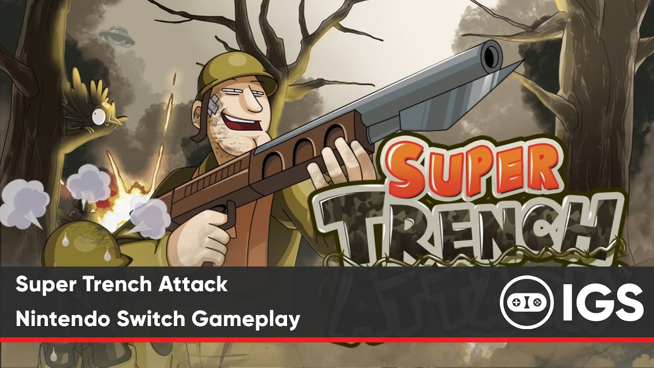 Super Trench Attack | Nintendo Switch Gameplay - YouTube