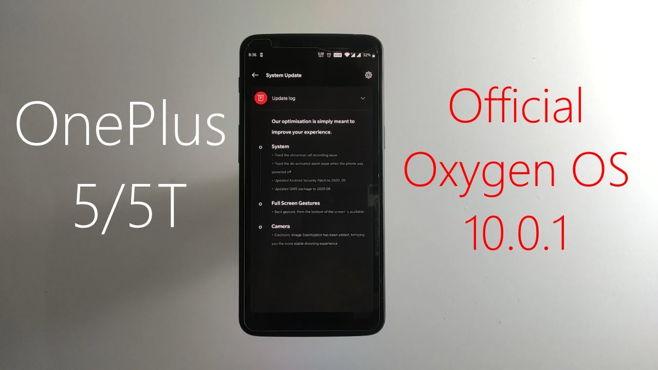 Official | Oxygen OS 10.0.1 | OnePlus 5/5T | Security Patch | November ...