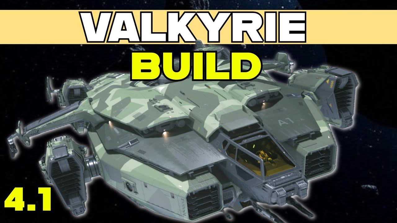 Anvil Valkyrie Ship Weapons / Components Build Guide - Star Citizen 4.1 ...