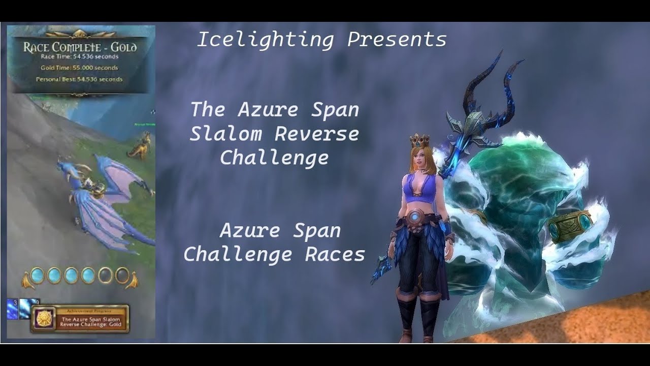 The Azure Span Slalom Reverse Challenge - Azure Span Challenge Races ...