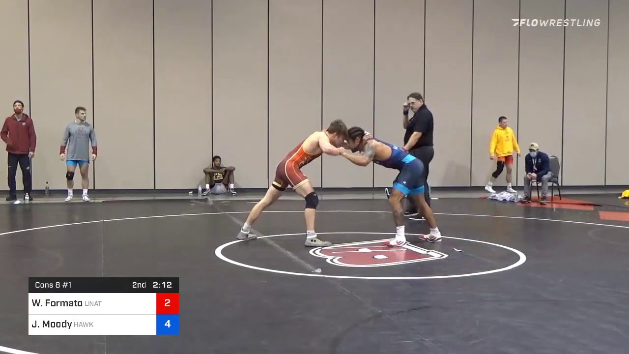 74 Kg Consolation William Formato Unattached Vs Jeremiah Moody Hawkeye ...