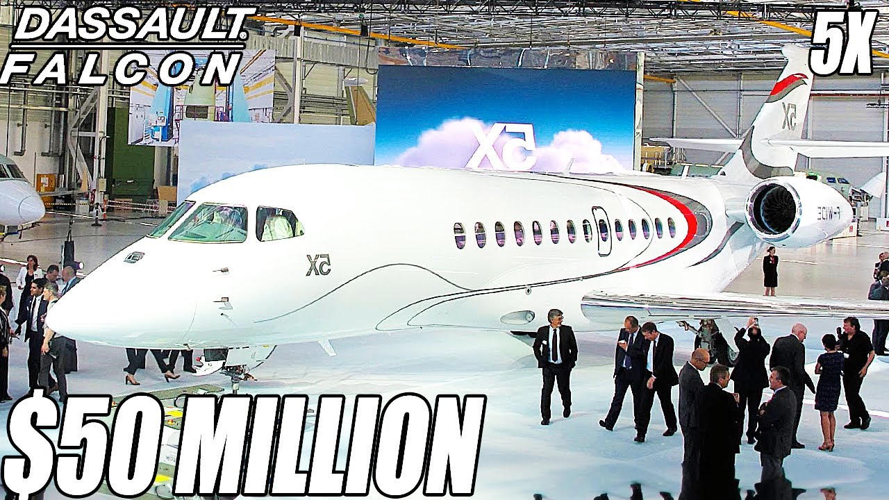 Inside The $50 Million Dassault Falcon 5X - YouTube