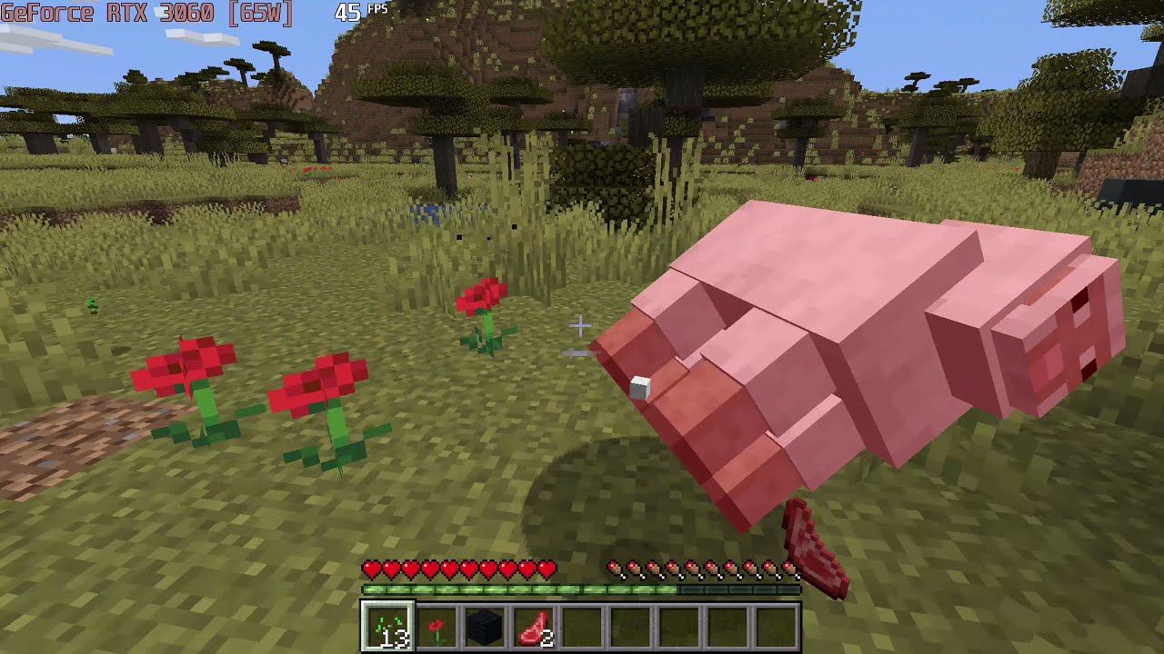🎮 NVIDIA GeForce RTX 3060 [Laptop, 65W] - Minecraft gameplay benchmarks ...