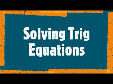 Module 3: Applications of Trig Functions (Video 1 of 4) - YouTube