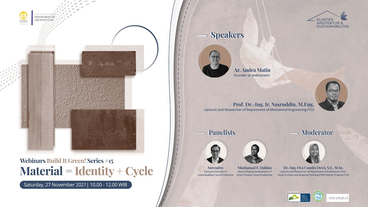 [Webinars BIG! Series #15] [MATERIAL = IDENTITY + CYCLE] - YouTube