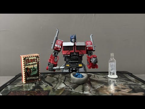 Energon’os con o Optimus Prime| Recreación en stop motion 