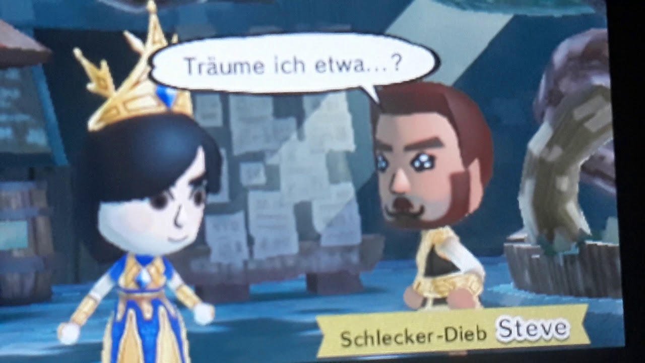 Miitopia Minecraft Steve! - YouTube