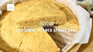 Malay Steamed Sponge Cake - 馬拉糕 - Dim Sum Guide