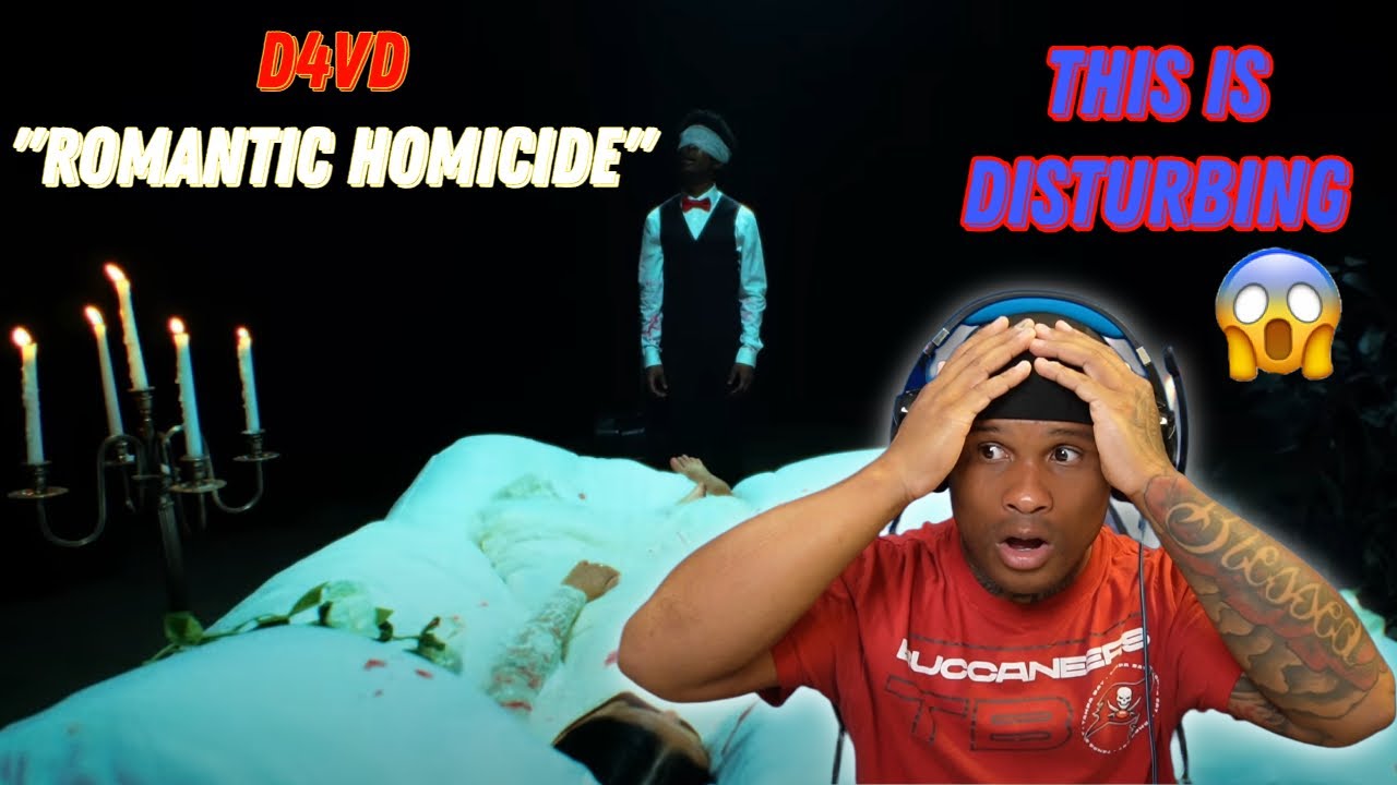 Reacting to D4VD's DISTURBING Song 'Romantic Homicide'...(For The First ...