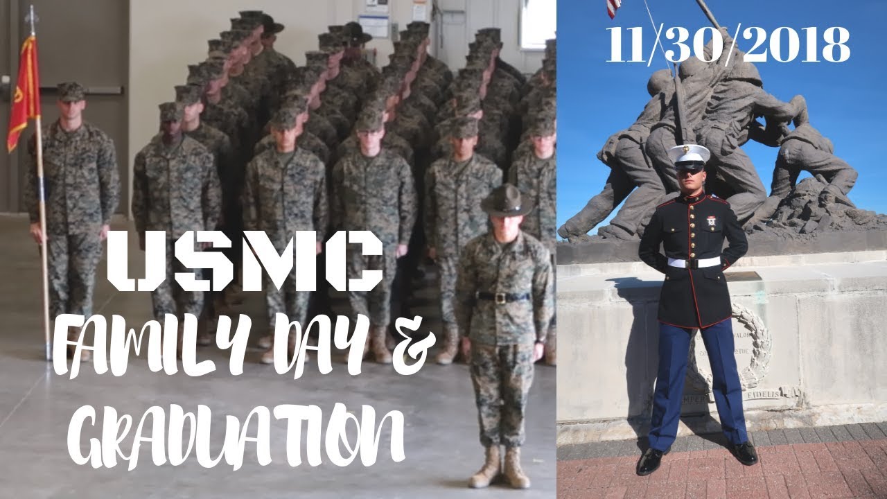 USMC Family Day and Graduation | MCRD Parris Island, SC - YouTube