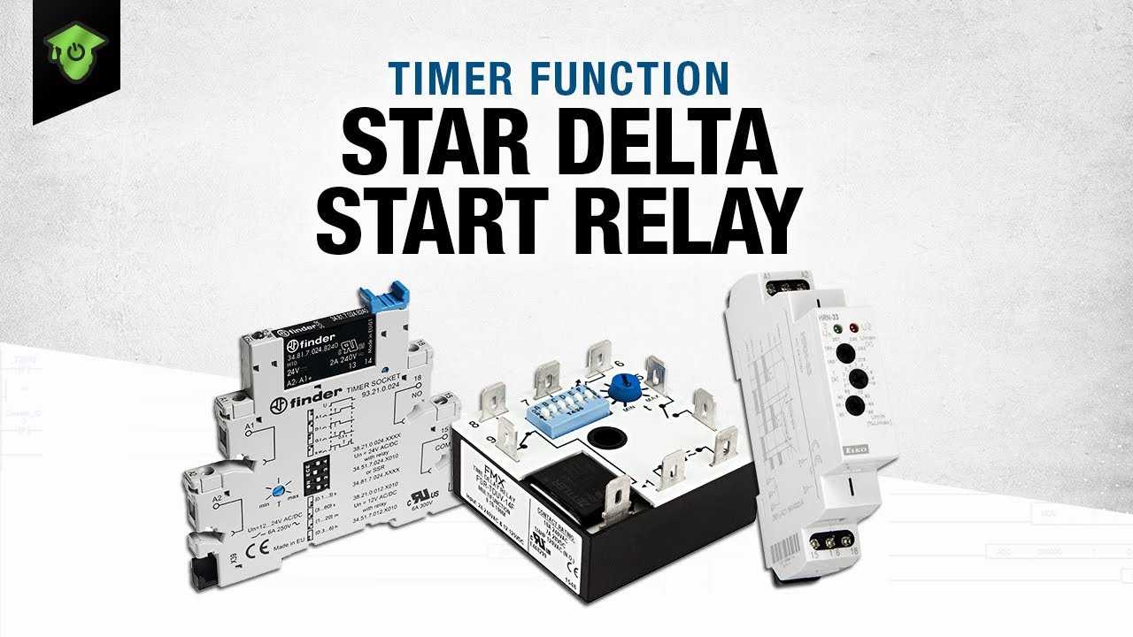 Star Delta Start Relay - YouTube