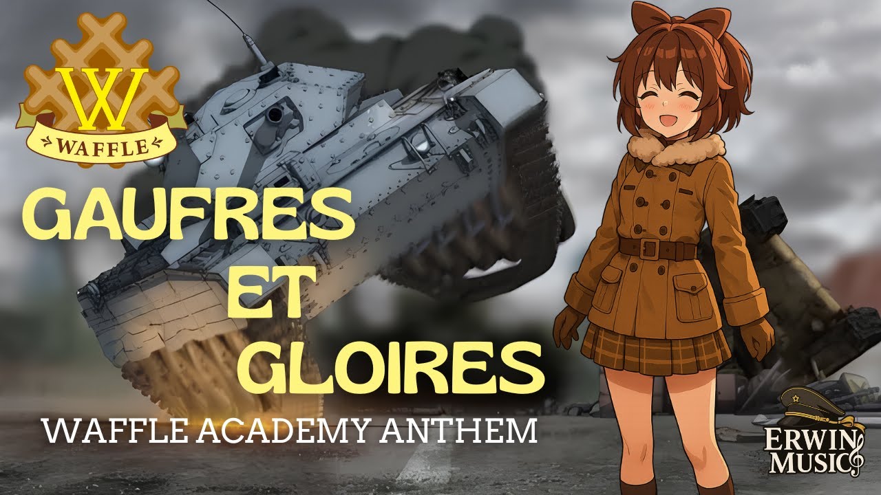 Gaufres et Gloires | Waffle Academy Anthem | Girls und Panzer Unofficial Song - YouTube
