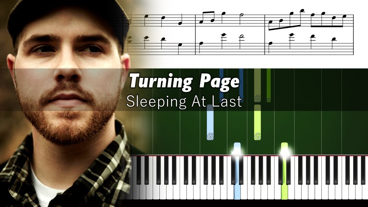 Sleeping At Last - Turning Page - Accurate Piano Tutorial with Sheet Music - YouTube