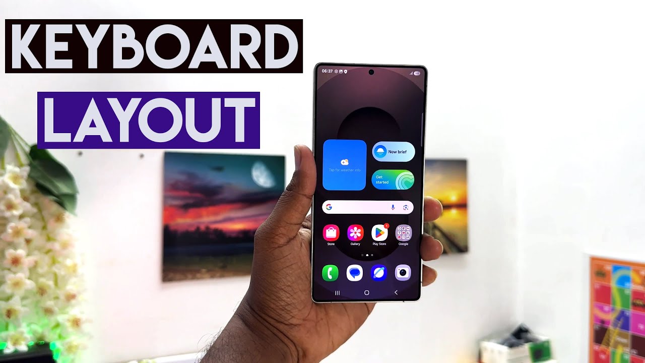 How to add Keyboard Layout in Samsung Galaxy S25 Ultra - YouTube