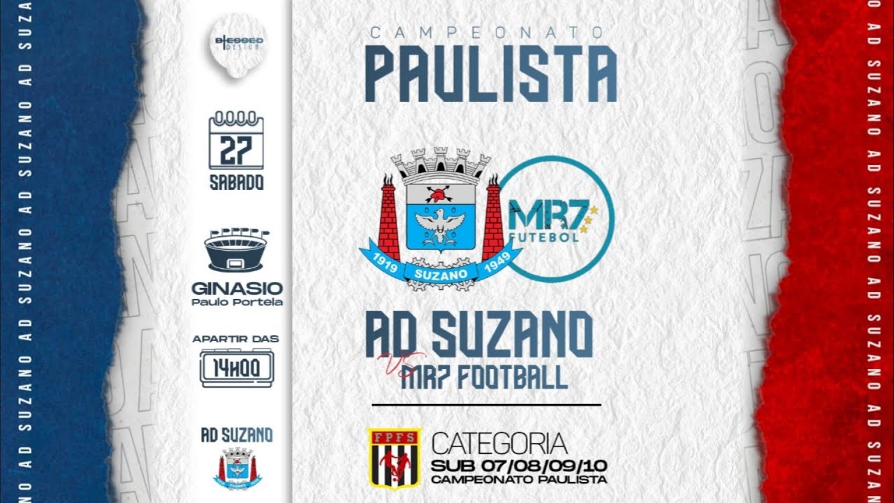 Sub 07 - AD Suzano x MR7 Football Guarulhos - YouTube