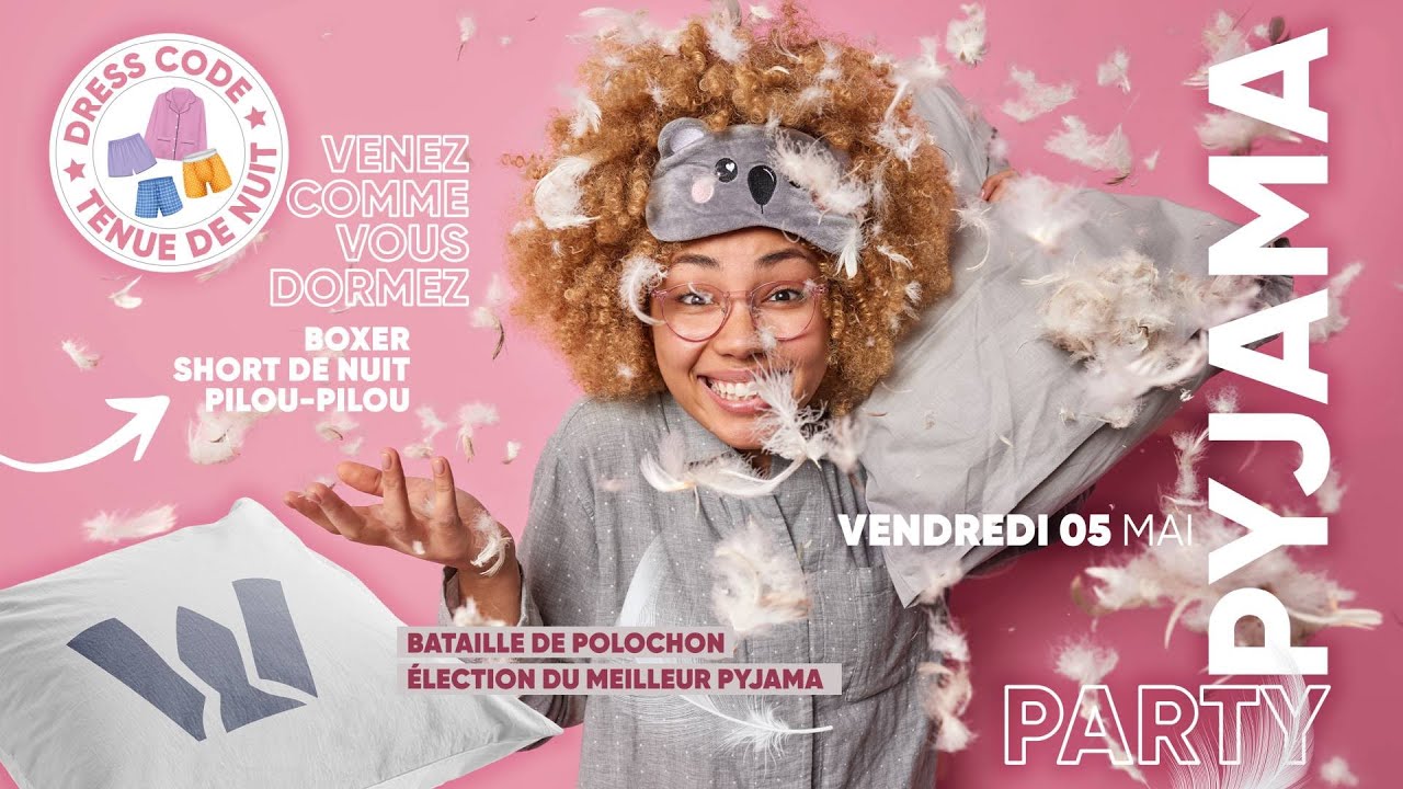 Pyjama Party • Wallaby's Poitiers • Bar de nuit en centre ville - YouTube
