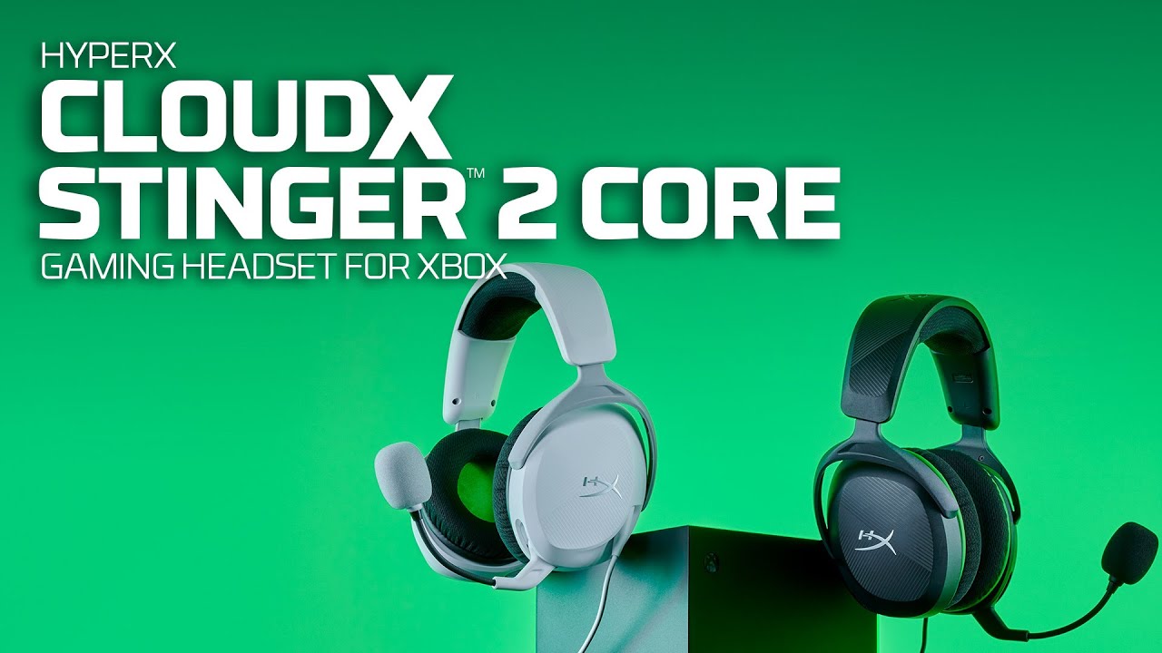 HyperX CloudX Stinger 2 Core 適用 Xbox 電競耳機 - YouTube