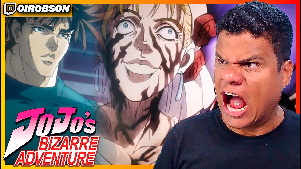 JOJO'S BIZARRE ADVENTURE part 02 Ep 18 REACT!! - YouTube