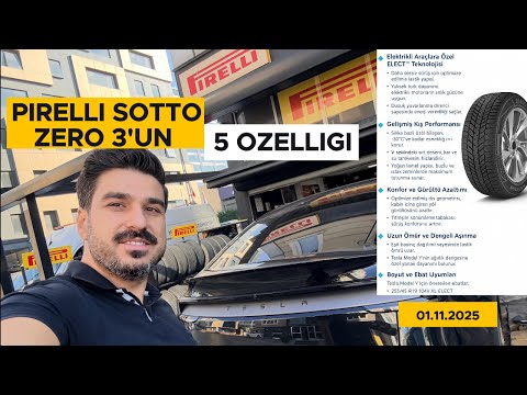 Pirelli Sotto Zero 3 Kışlık Lastik Değişimi