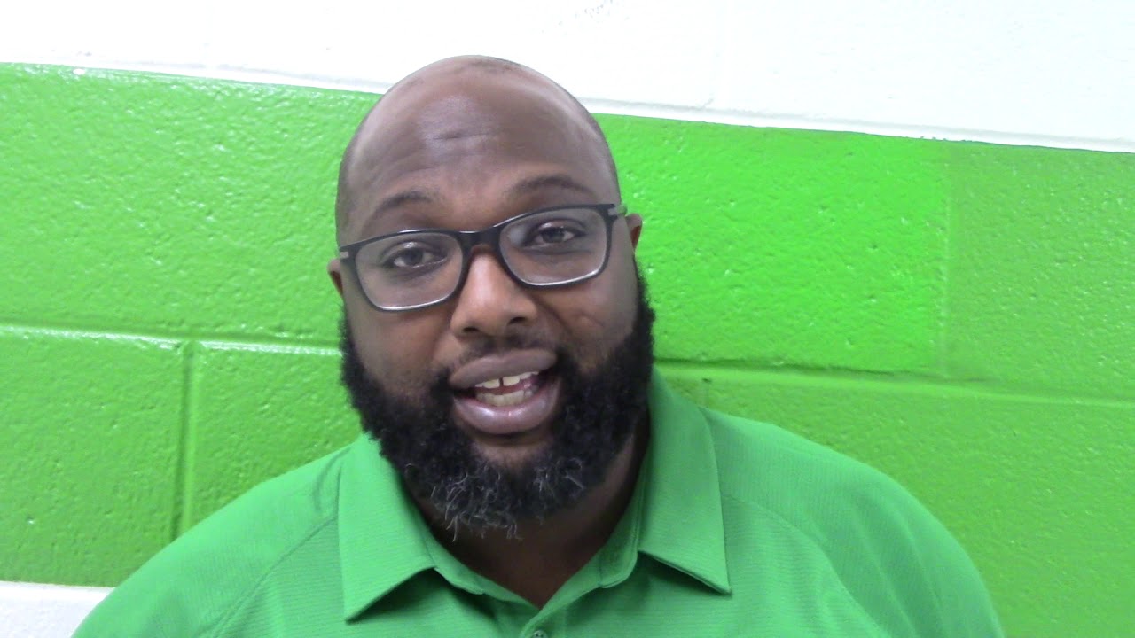 Green Run Coach Kenneth Harris after 70-52 playoff win over Kempsville ...