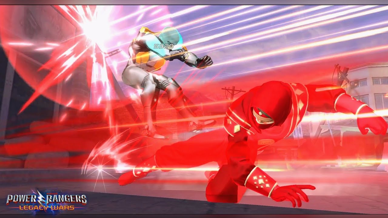 Red Ninja Ranger Rocky DeSantos (MMPR) Amazing Performances - Power ...