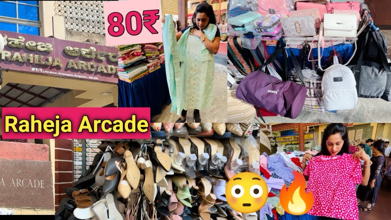 Bangalore’s Sarojini nagar😳outfits starting ₹80 |Raheja Arcade ...