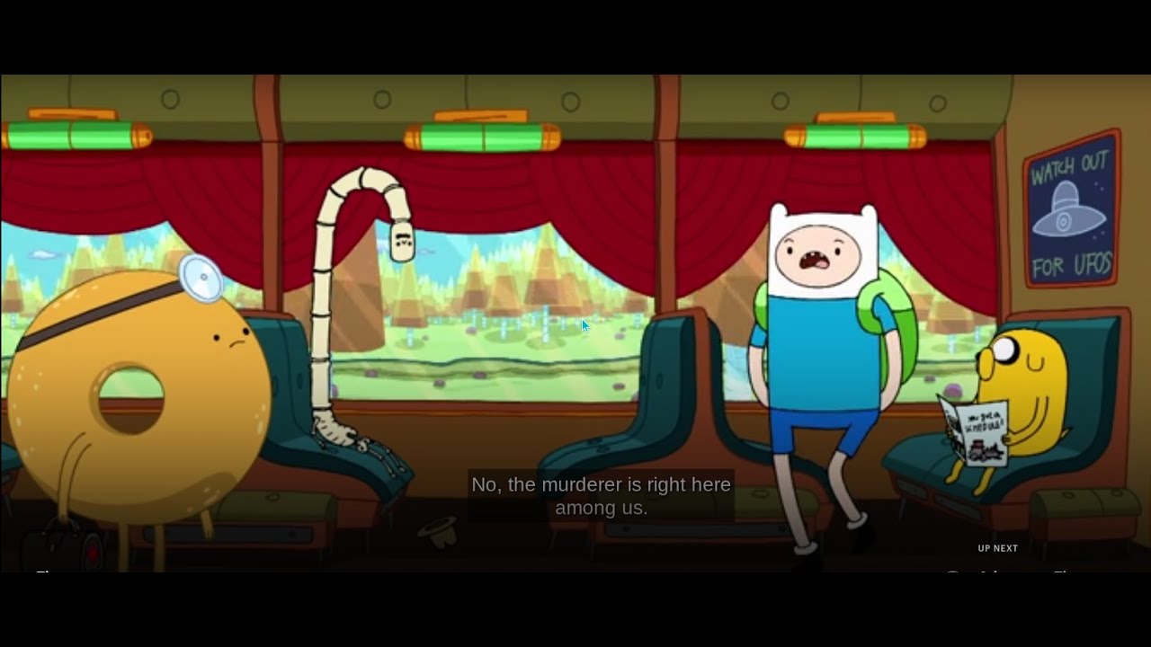 FINN SAYS AMONG US IN season 2: Mystery Train - YouTube