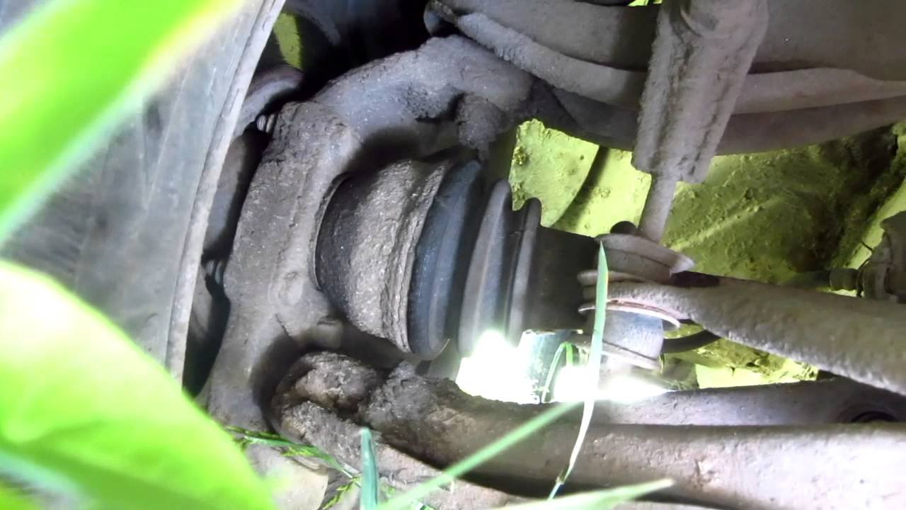 Car Drive Axle Bellows (Intact vs. Broken) - YouTube