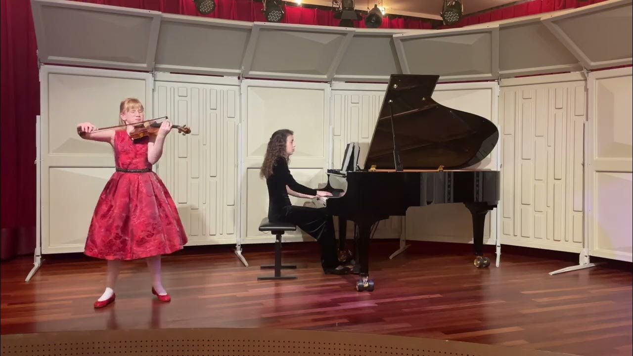 Beriot - Scene de Ballet by Zoi Degtiareva violin - YouTube
