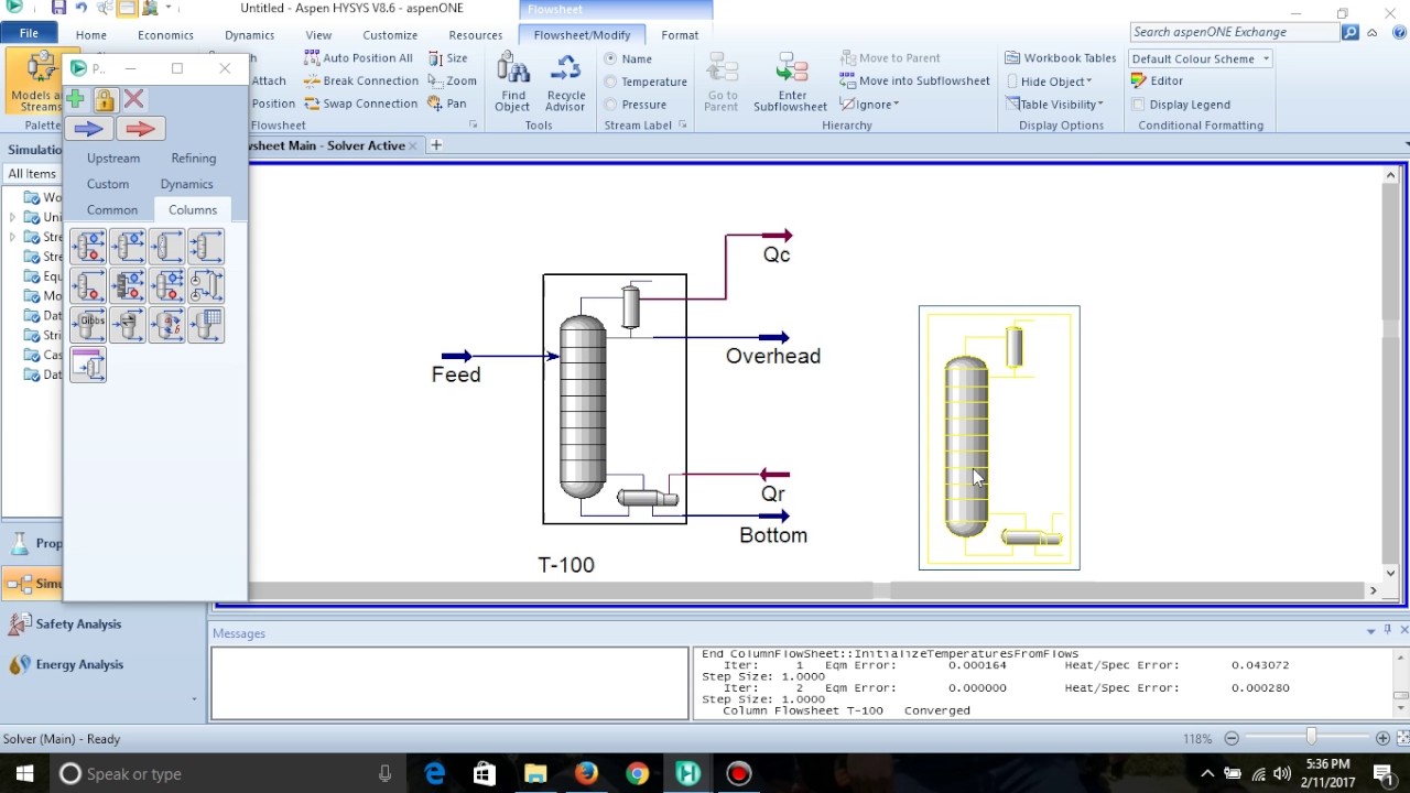 Multicomponent Distillation Simulation - YouTube