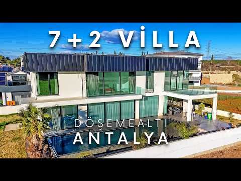 GÖKHAN ÜÇGÜN'DEN ANTALYA DÖŞEMEALTI'NDA 7+2 LÜKS VİLLA #antalya #villa #realestate