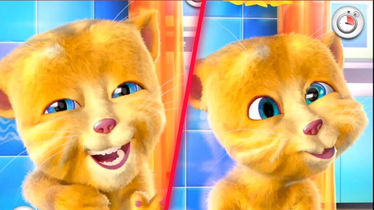 Talking Ginger - Hitting Ginger and Laughing Funny Video - YouTube
