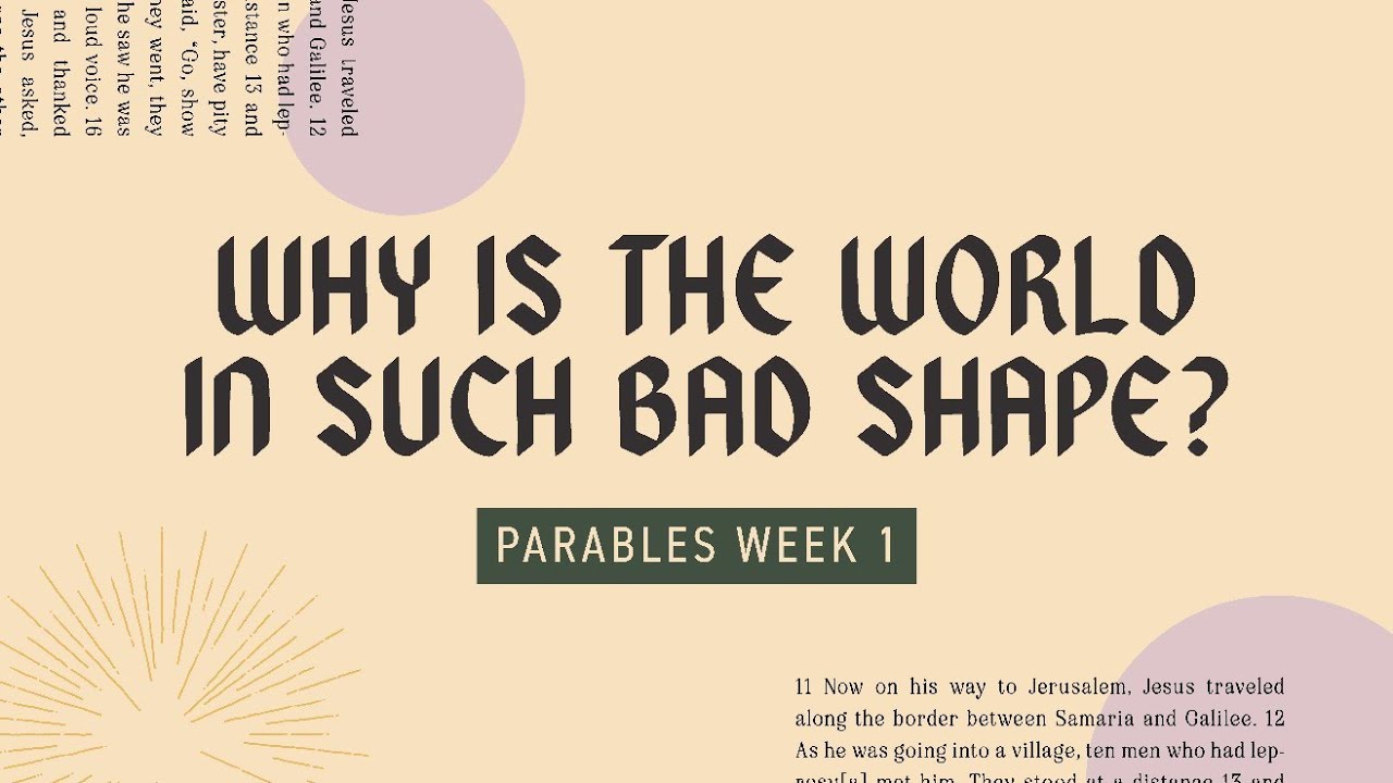 Why is the World in Such Bad Shape? - YouTube