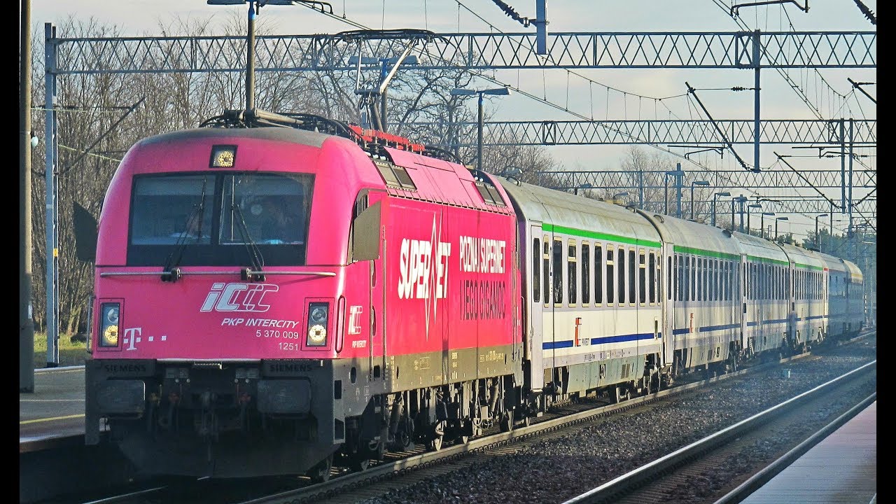 EU44-009 PKP Intercity /Rzepin\ - YouTube