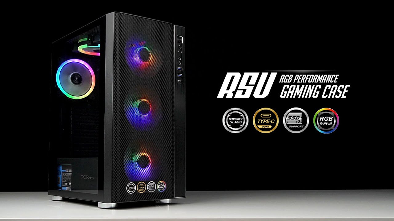 PC Park RSU 電競機殼 - YouTube