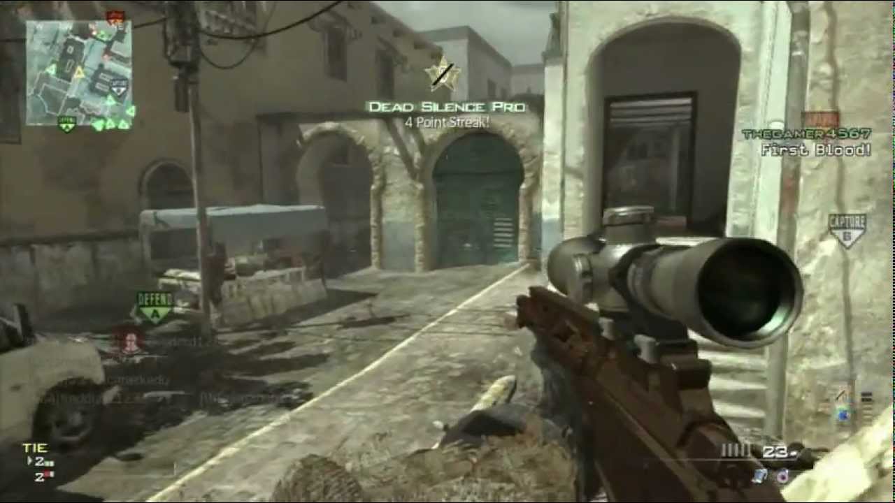 MW3 - Quick Scope Montage w/ Quad Feeds - YouTube