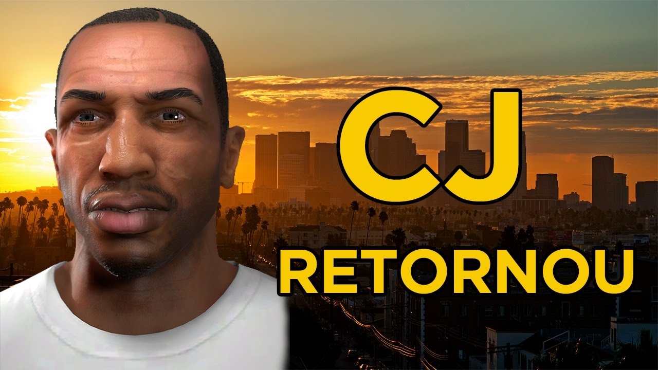 CJ em HD Retornou Ao Mundo De GTA V MOD INCRÍVEL PC 4K !!! - YouTube