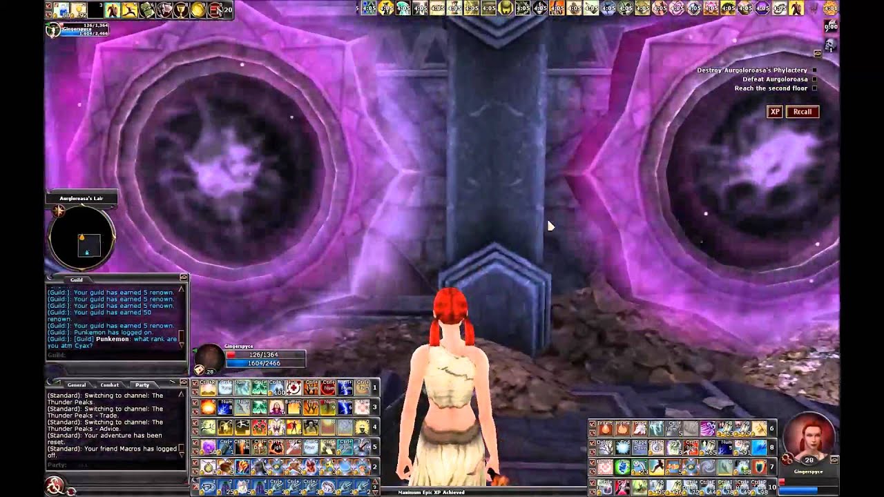 How to do the Portal Maze in Temple of the Deathwyrm - YouTube