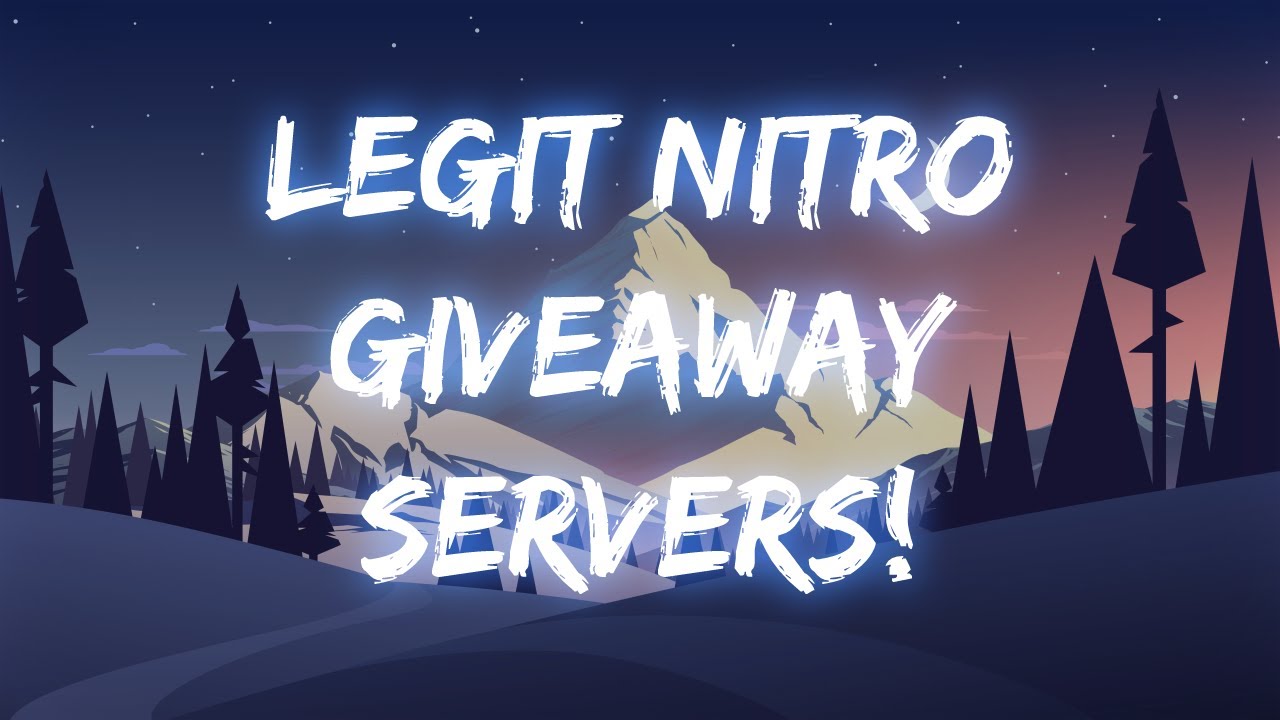 Top LEGIT Nitro Servers To Join! - YouTube