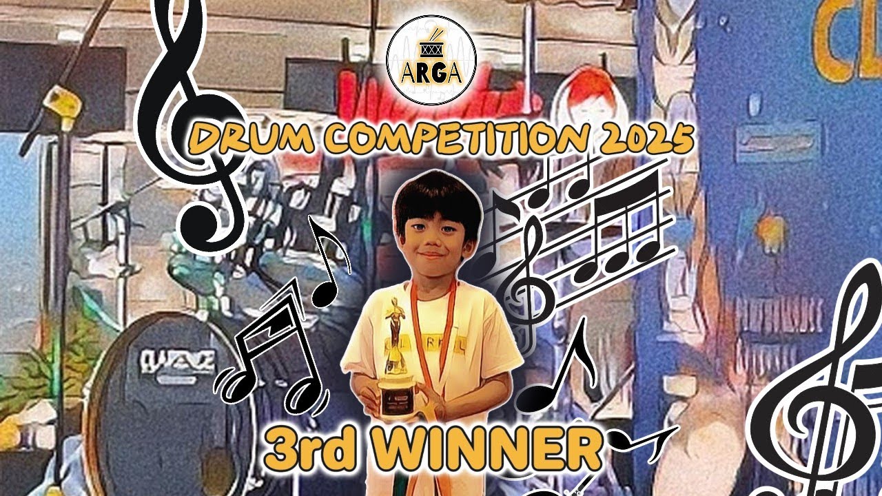 (Arga 6 Tahun) Drum Competition 2025. - YouTube